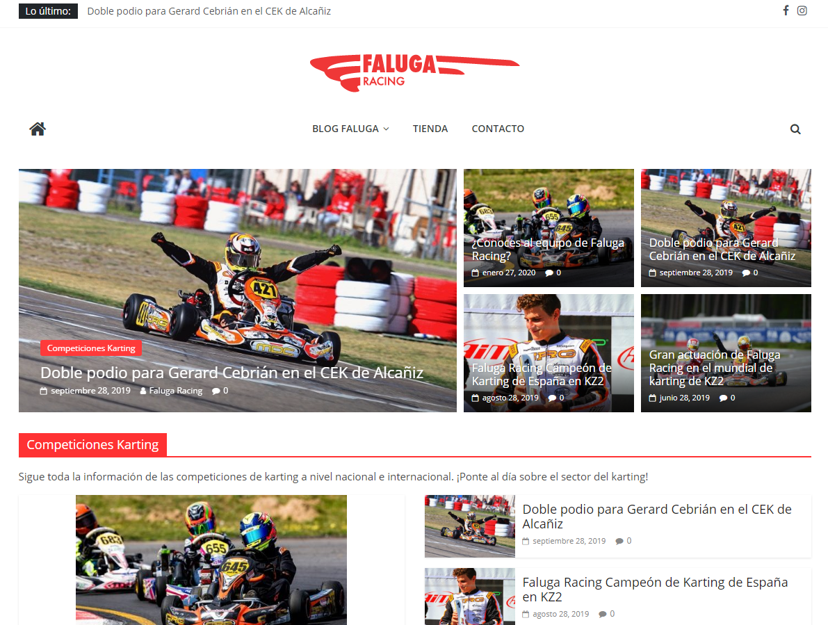 La renovación de Faluga Racing – Blog Faluga Racing